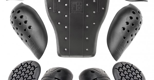 SAS-TEC CE Level 2 Motorcycle Armour Biker Full SUIT 9 Piece ...