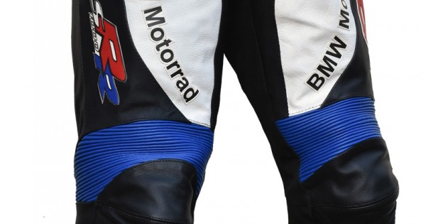 BMW S1000RR Super Sports Motorcycle Leather Biker Trouser