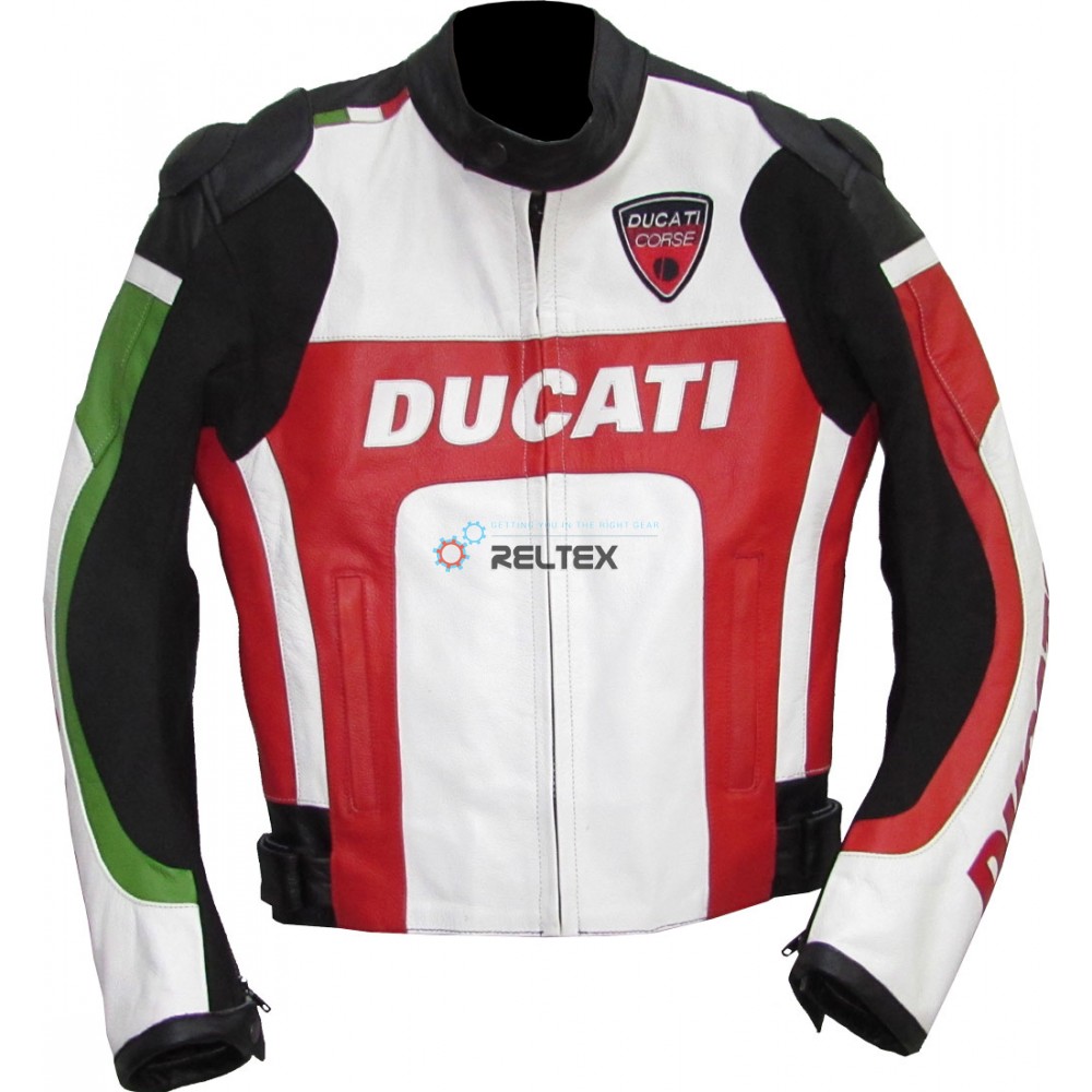 Ducati Superbike Leather Motorcycle Jacket