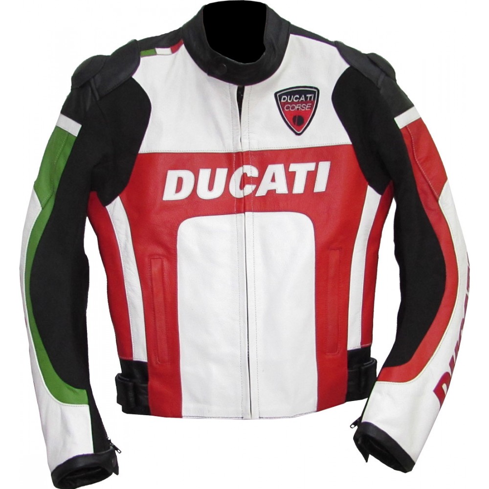 Ducati Superbike Leather Motorcycle Jacket