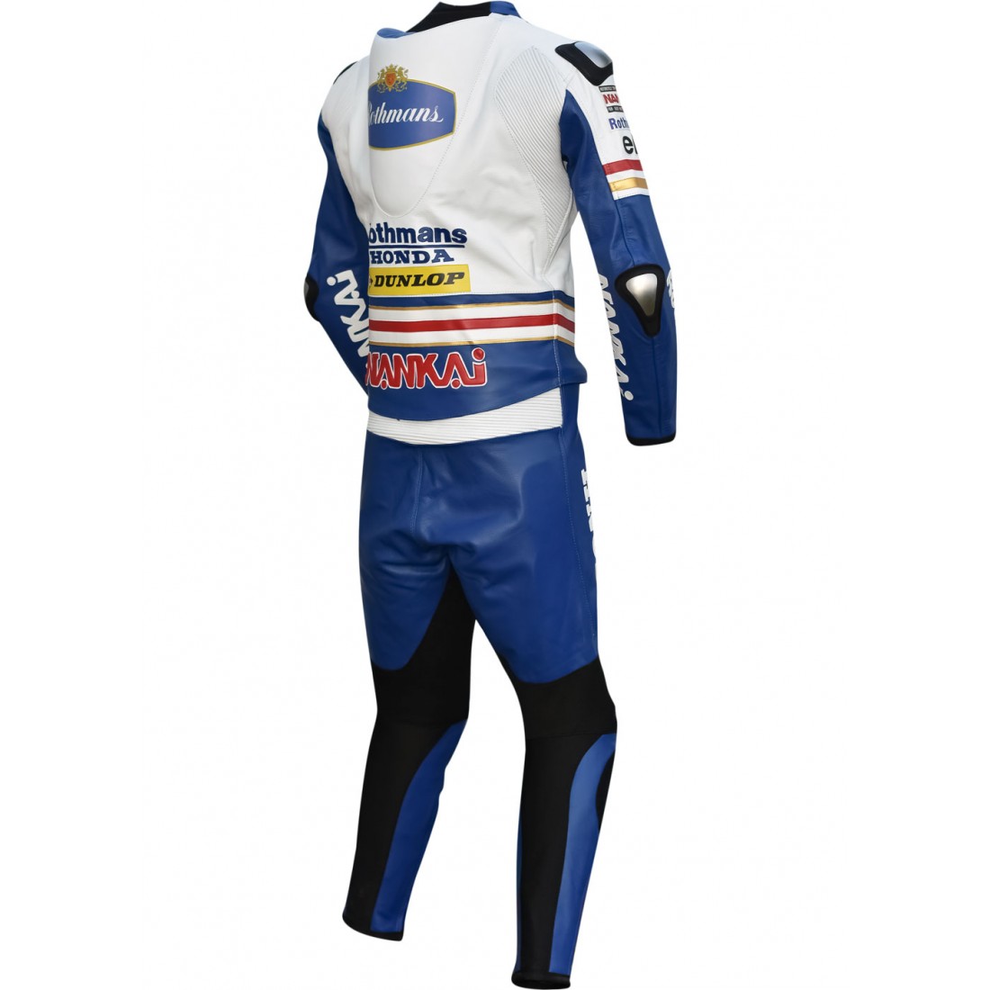 Honda Rothmans Racing Classic Race Leathers Biker Suit